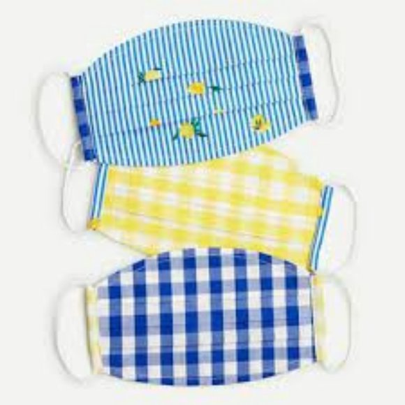 J. Crew | Accessories | Jcrew Pleated Contoured Non Surgical Face Mask ...